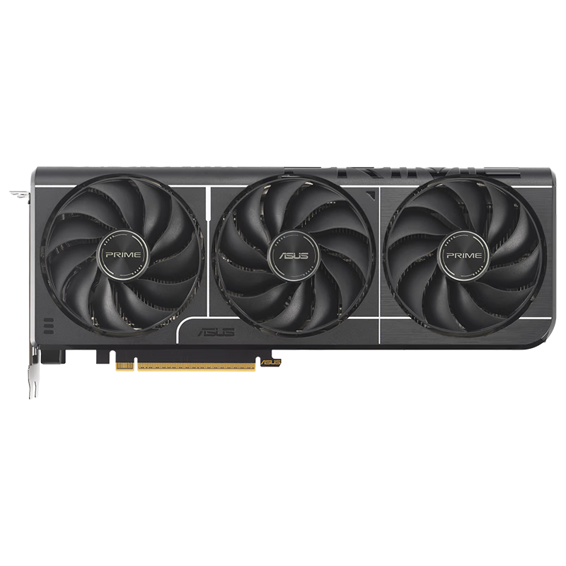 华硕PRIME RTX 5060 Ti 大师 8G 16G 黑色三风扇 台式机电脑游戏显卡