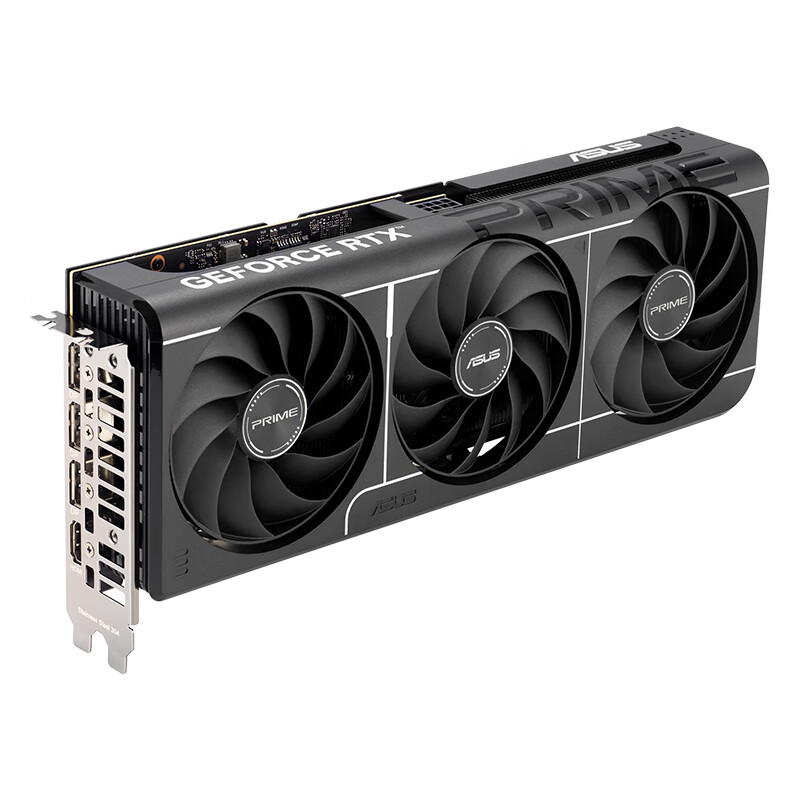 华硕PRIME RTX 5060 Ti 大师 8G 16G 黑色三风扇 台式机电脑游戏显卡